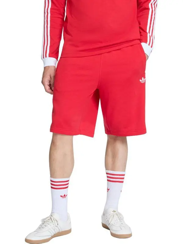 Adidas 3-stripes Shorts - Better Scarlet