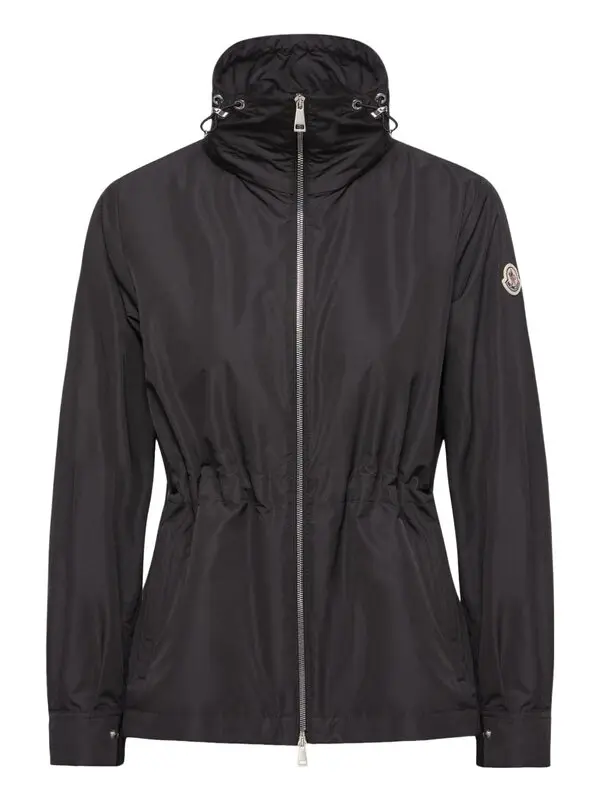 Moncler Enette Hooded Short Parka - Black