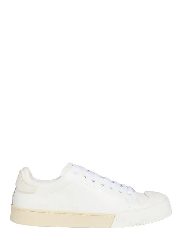 Marni Dada Leather Sneakers - White