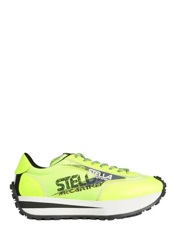 Stella McCartney Reclypse Printed Sneakers - Chartreuse
