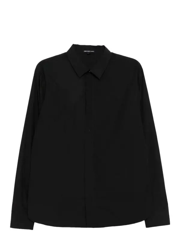 JAMES PERSE Supima Poplin Shirt - Black