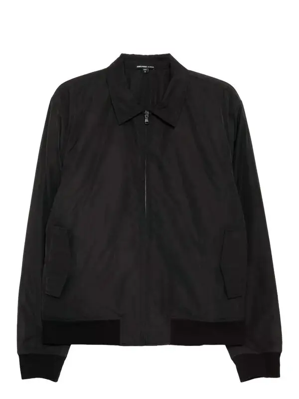 JAMES PERSE Twill Bomber Jacket - Black