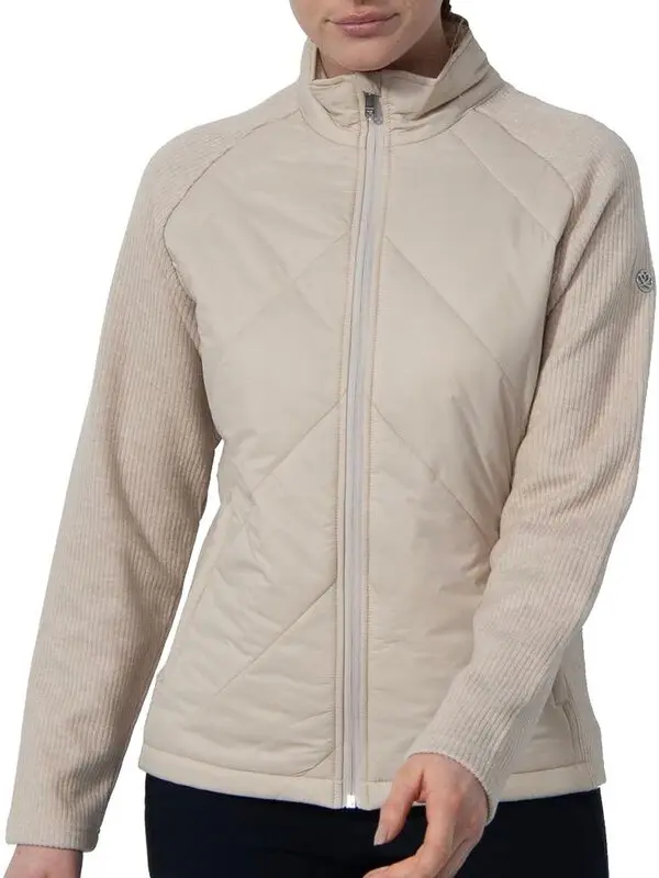 DAILY SPORTS Tulsa Golf Jacket - Raw Beige