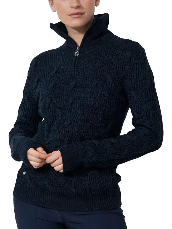 DAILY SPORTS Ermont Unlined Golf Sweater - Navy