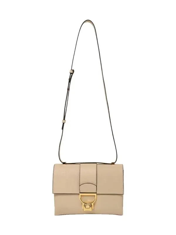 COCCINELLE Arlettis Leather Shoulder Bag - Neutrals