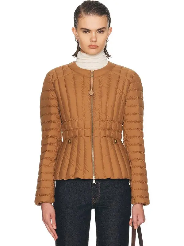 Moncler Menthe Jacket - Brown