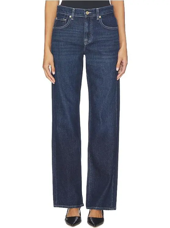 7 For All Mankind Tess Trouser Jeans - Oceandrift