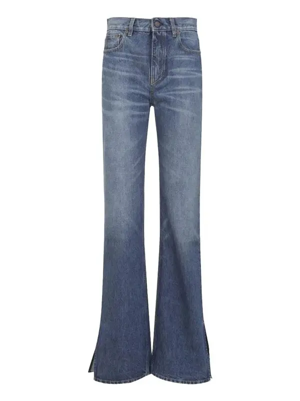 CHLOÃ© Jeans With Slits - Blue