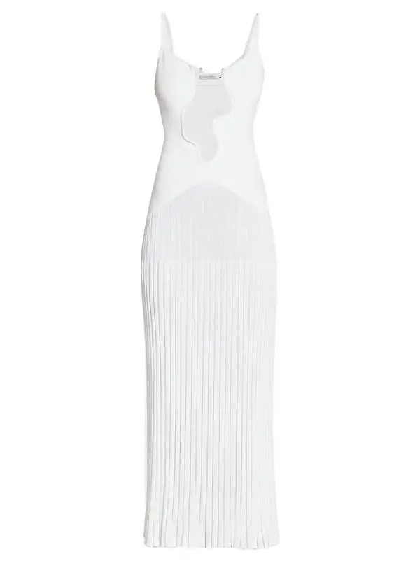 Christopher Esber Salacia Wire Sunray Dress - White