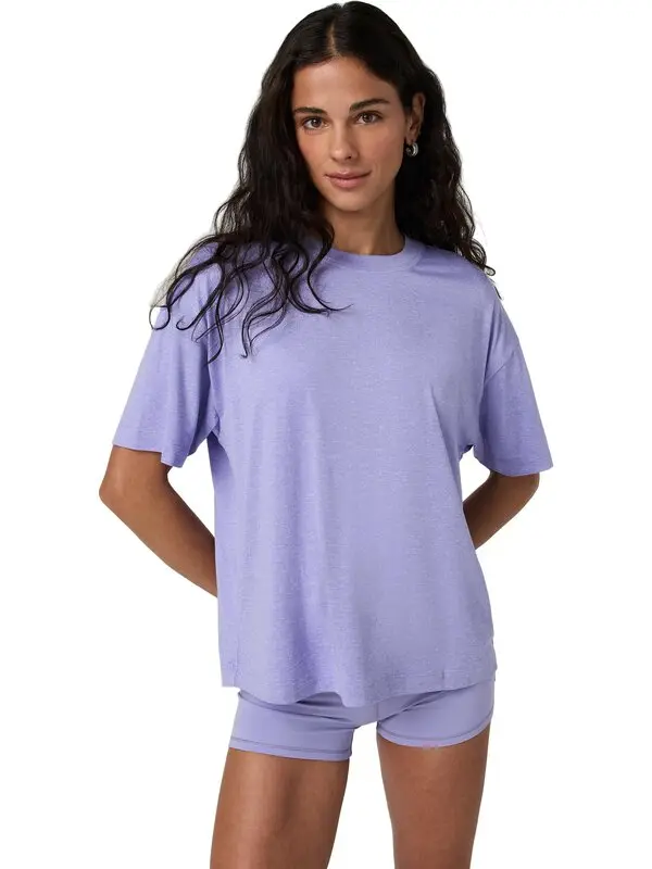 Vuori Energy Long T-shirt - Hyacinth Heather