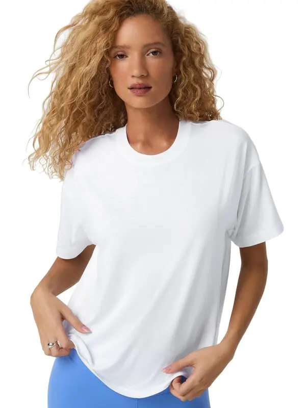 Vuori Energy Long T-shirt - White