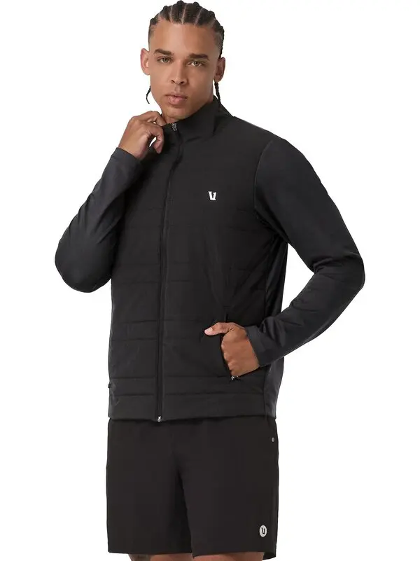 Vuori Sunday Insulated Hybrid Jacket - Black