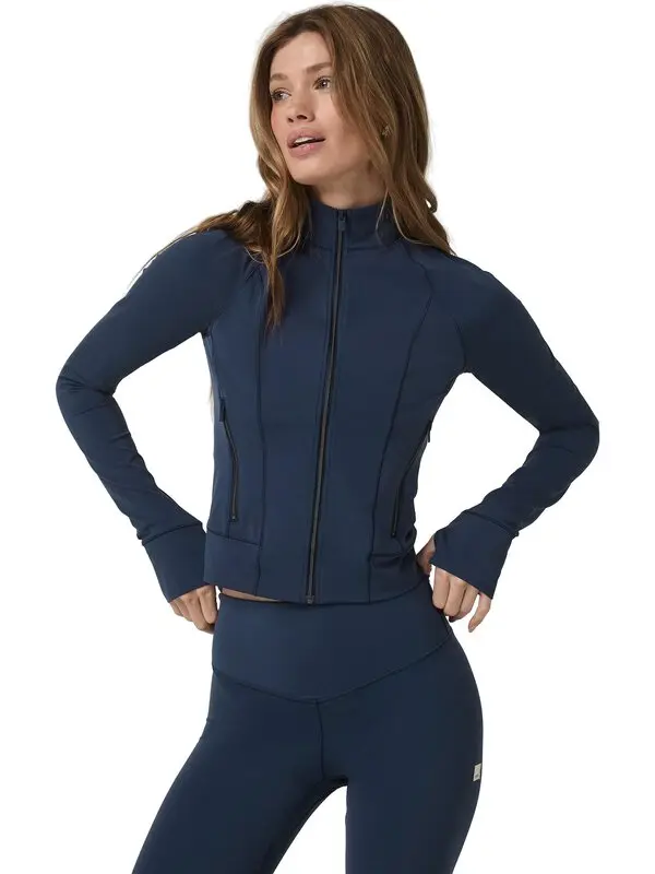 Vuori Alltheform™ Fitness Jacket - Blue Coast