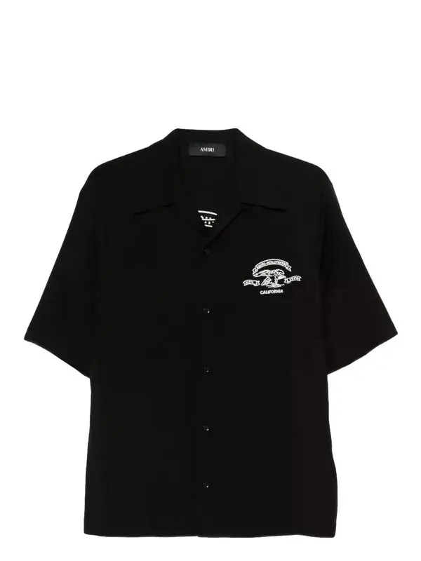Amiri Graphic Short-sleeve Shirt - Black