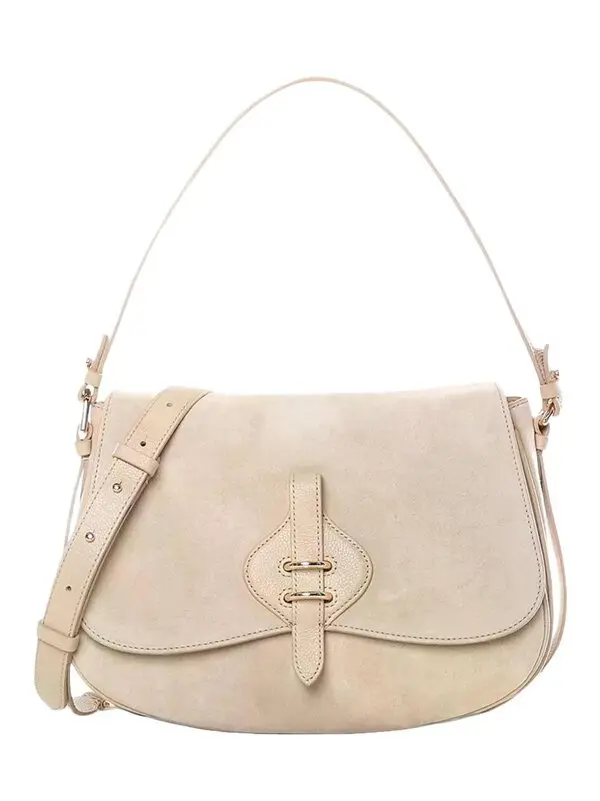 COCCINELLE Mavery Large Leather Shoulder Bag - Neutrals
