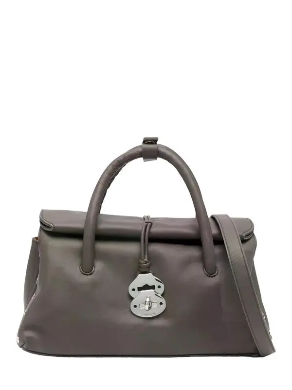 ZANELLATO Small Dotta Tote Bag - Brown