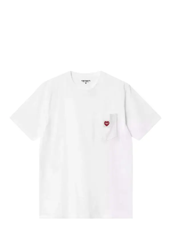 Carhartt Work In Progress Patch-pocket Cotton T-shirt - White