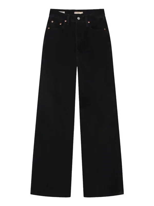 LEVI'S Ribcage Wide-leg Jeans - Black