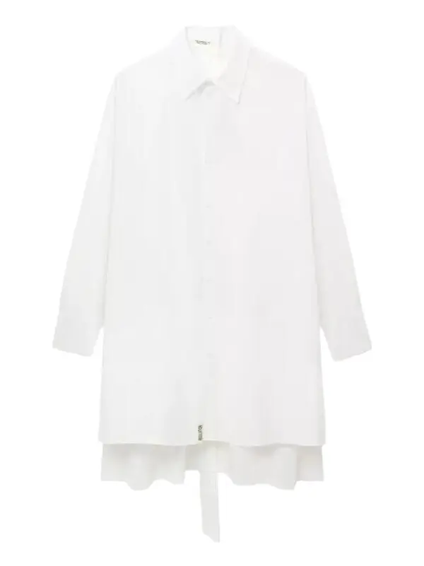 Yohji Yamamoto High-low Shirt - White