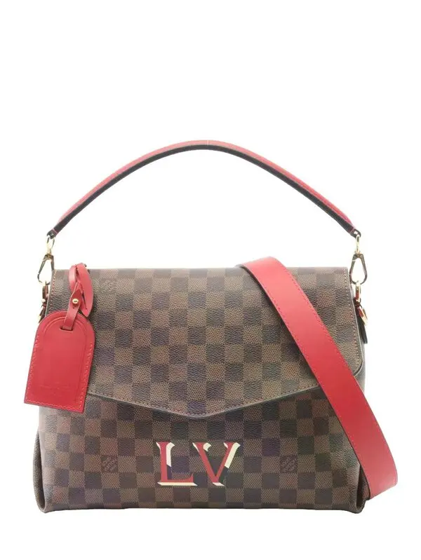 LOUIS VUITTON Damier Ebene Beaubourg Mm Satchel - Brown