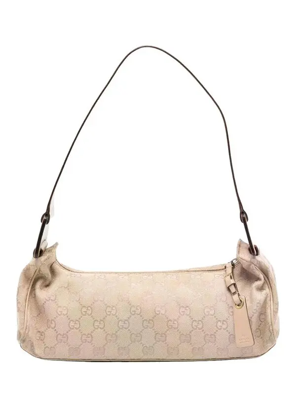 Gucci Gg Canvas Shoulder Bag - Brown