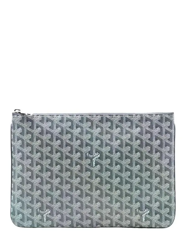 Goyard 2015 Ine Senat Mm Clutch Bag - Grey