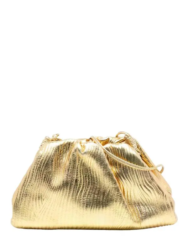 Bottega Veneta The Mini Pouch Crossbody Bag - Gold