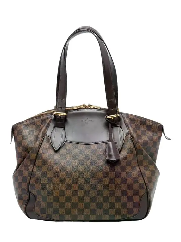 LOUIS VUITTON 2011 Damier Ebene Verona Gm - Brown