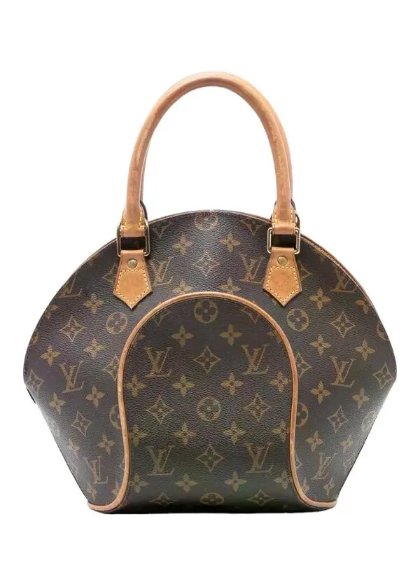 LOUIS VUITTON 1998 Monogram Ellipse Pm Handbag - Brown