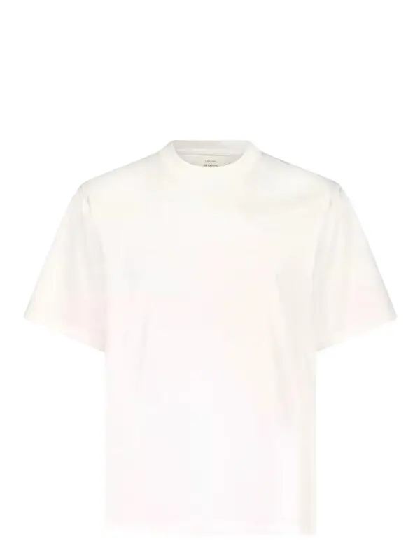 Loulou De Saison Crew-neck Cotton T-shirt - White