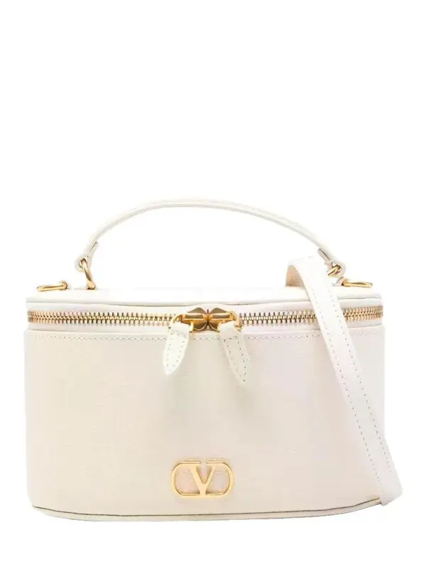 Valentino Garavani V Logo-detail Tote - Neutrals