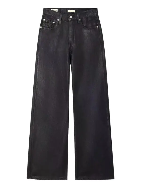 LEVI'S Ribcage Wide-leg Trousers - Black