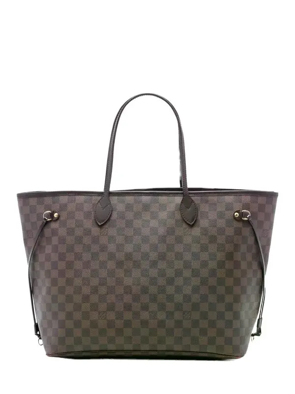 LOUIS VUITTON 2011 Damier Ebene Neverfull Gm Tote Bag - Brown