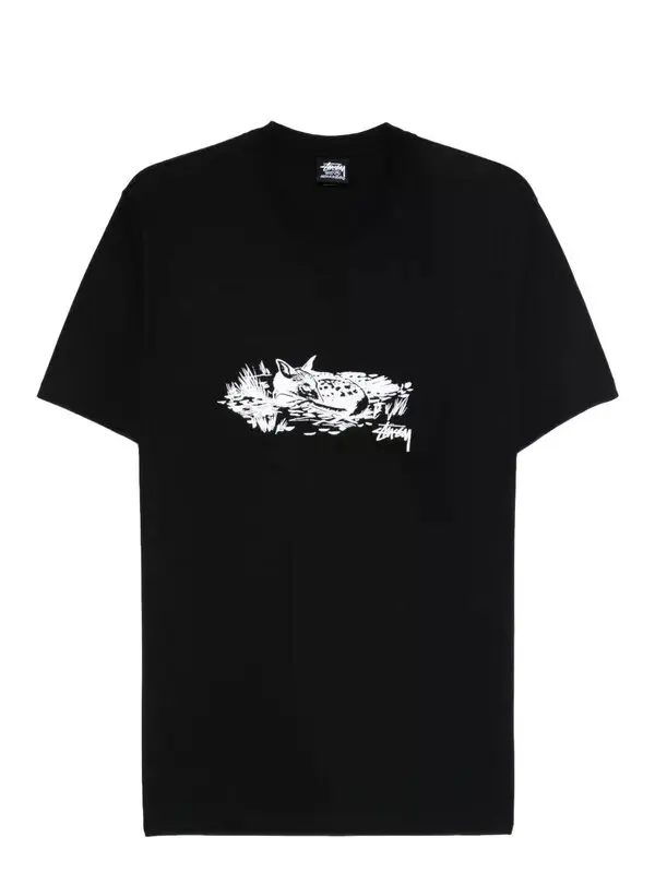 StÜssy Graphic-print T-shirt - Black