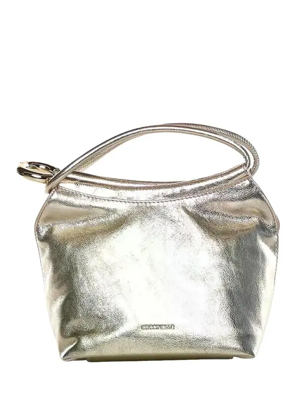 COCCINELLE Leather Tote - Silver