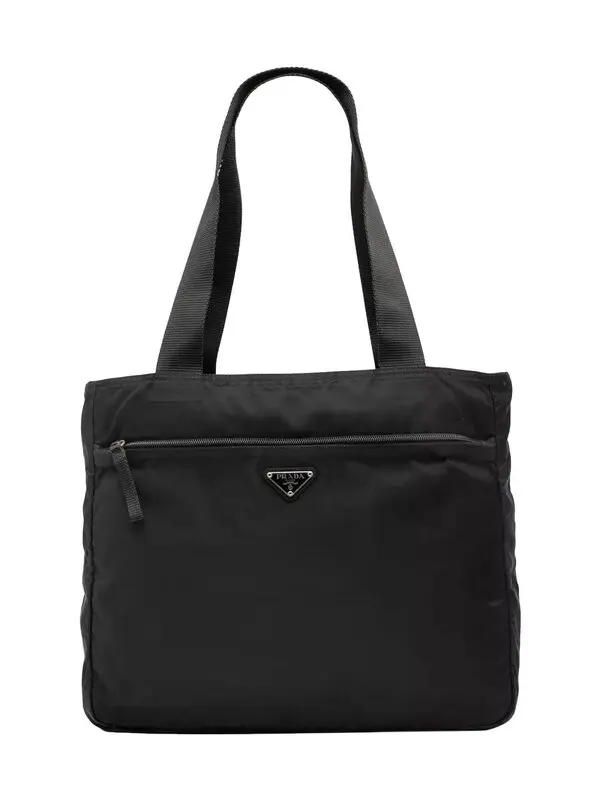 Prada 2000-2013 Tessuto Tote Bag - Black