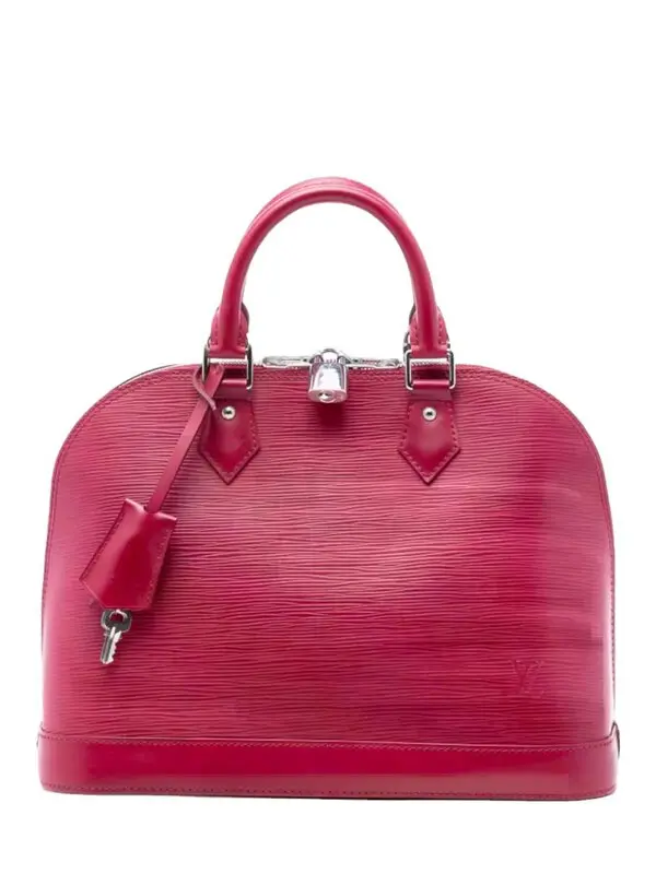 LOUIS VUITTON Epi Alma Mm Handbag - Red