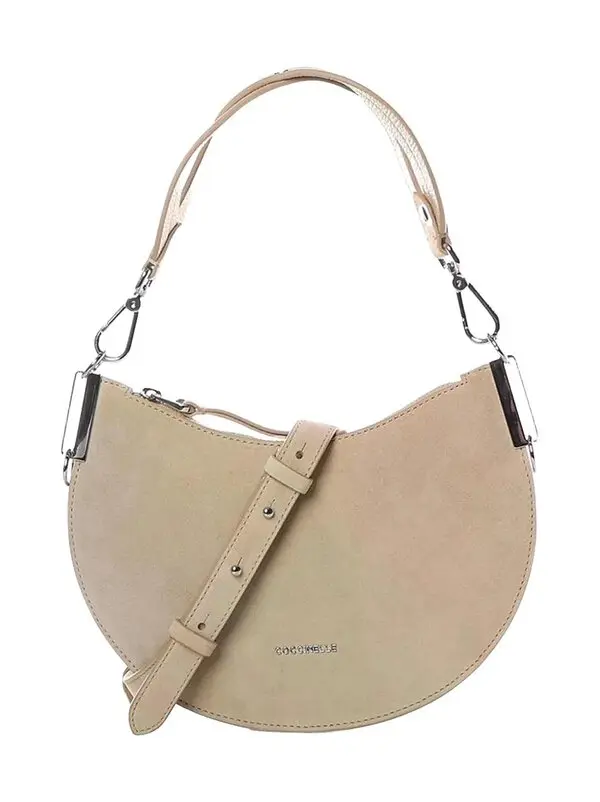 COCCINELLE Small Leather Shoulder Bag - Neutrals