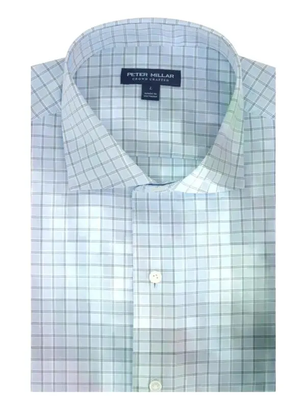 Peter Millar Checked Shirt - Blue