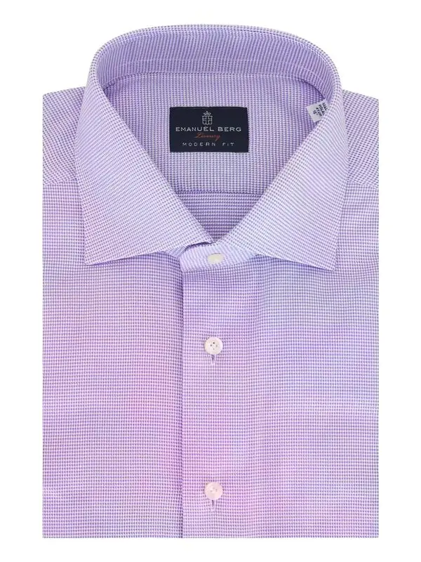EMANUEL BERG Buttoned Shirt - Purple