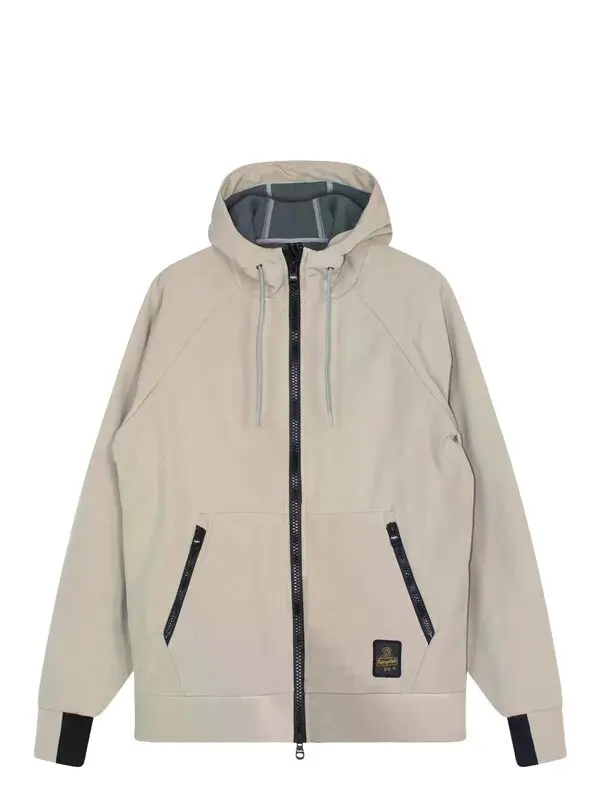 REFRIGIWEAR Speed Hooded Zip-up Jacket - Neutrals