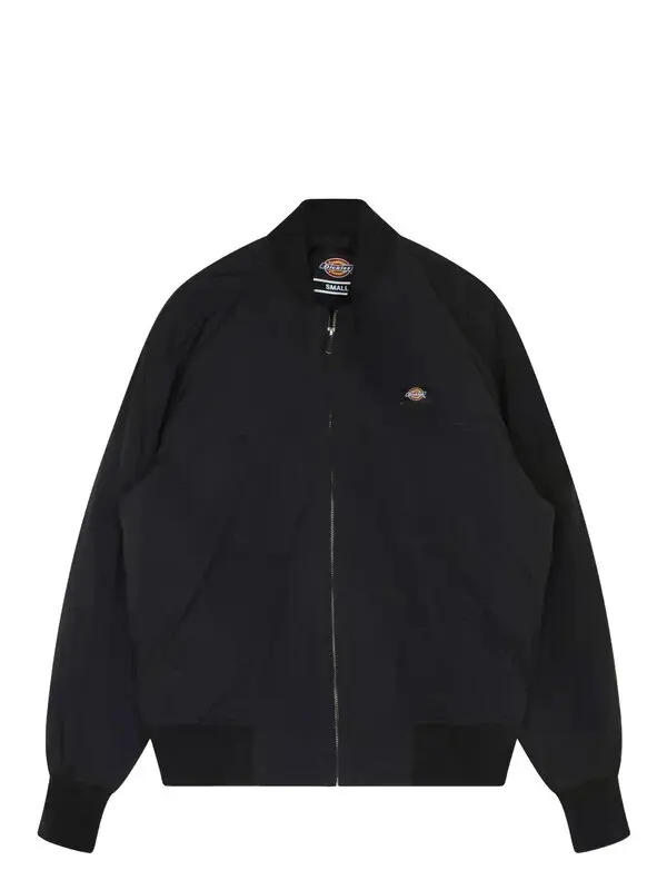 Dickies Overbrook Zip-up Bomber Jacket - Black