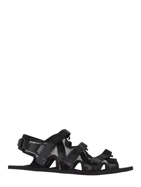 Suicoke Straps Zip Sandals - Black