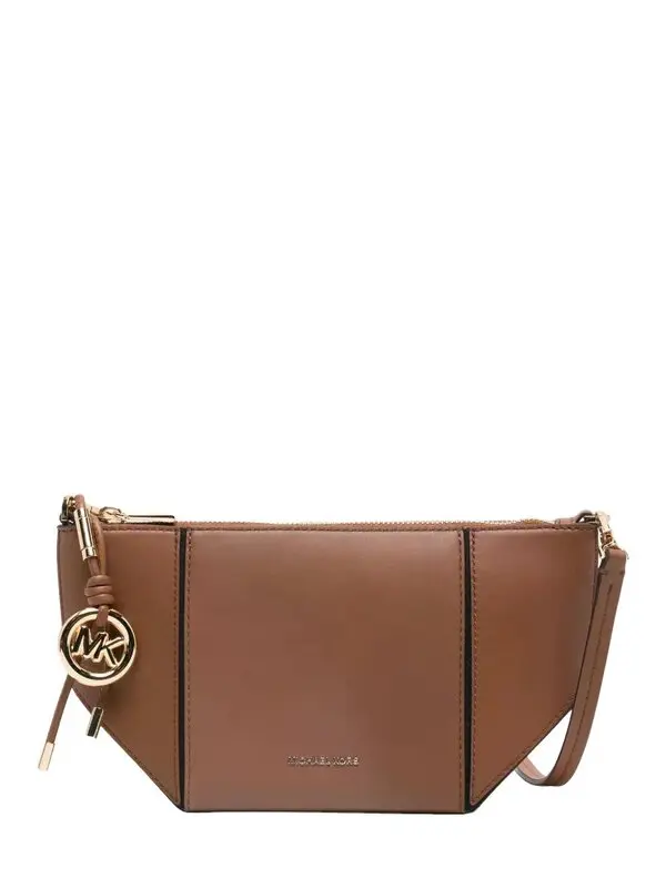Michael Kors Monogram Shoulder Bag - Brown