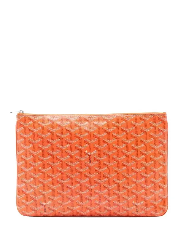 Goyard 2016 Ine Senat Mm Clutch Bag - Orange