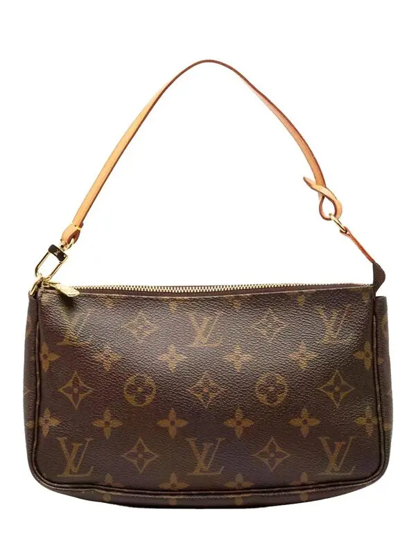 LOUIS VUITTON 2002 Monogram Pochette Accessoires - Brown