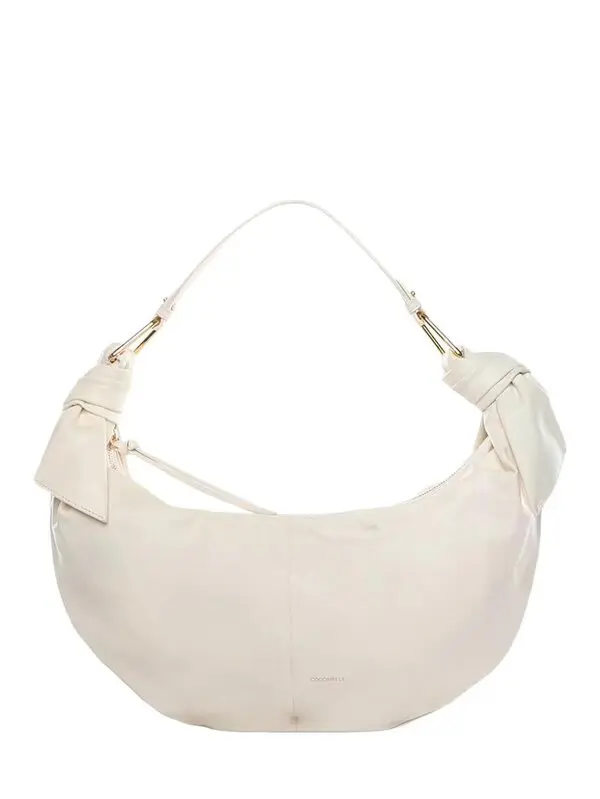 COCCINELLE Knot-detail Tote Bag - White