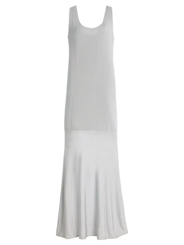 HOUSE OF DAGMAR Knit Maxi Dress - Silver