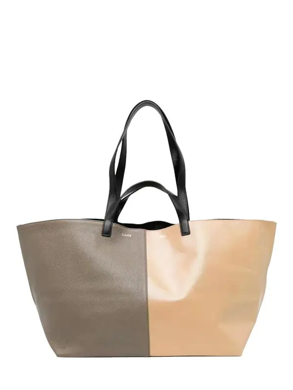 CAHU Colourblock Tote Bag - Neutrals