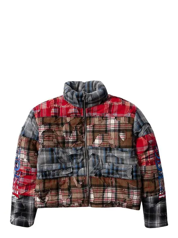 WHO DECIDES WAR BY EV BRAVADO Ruin Flannel Parka - Multi